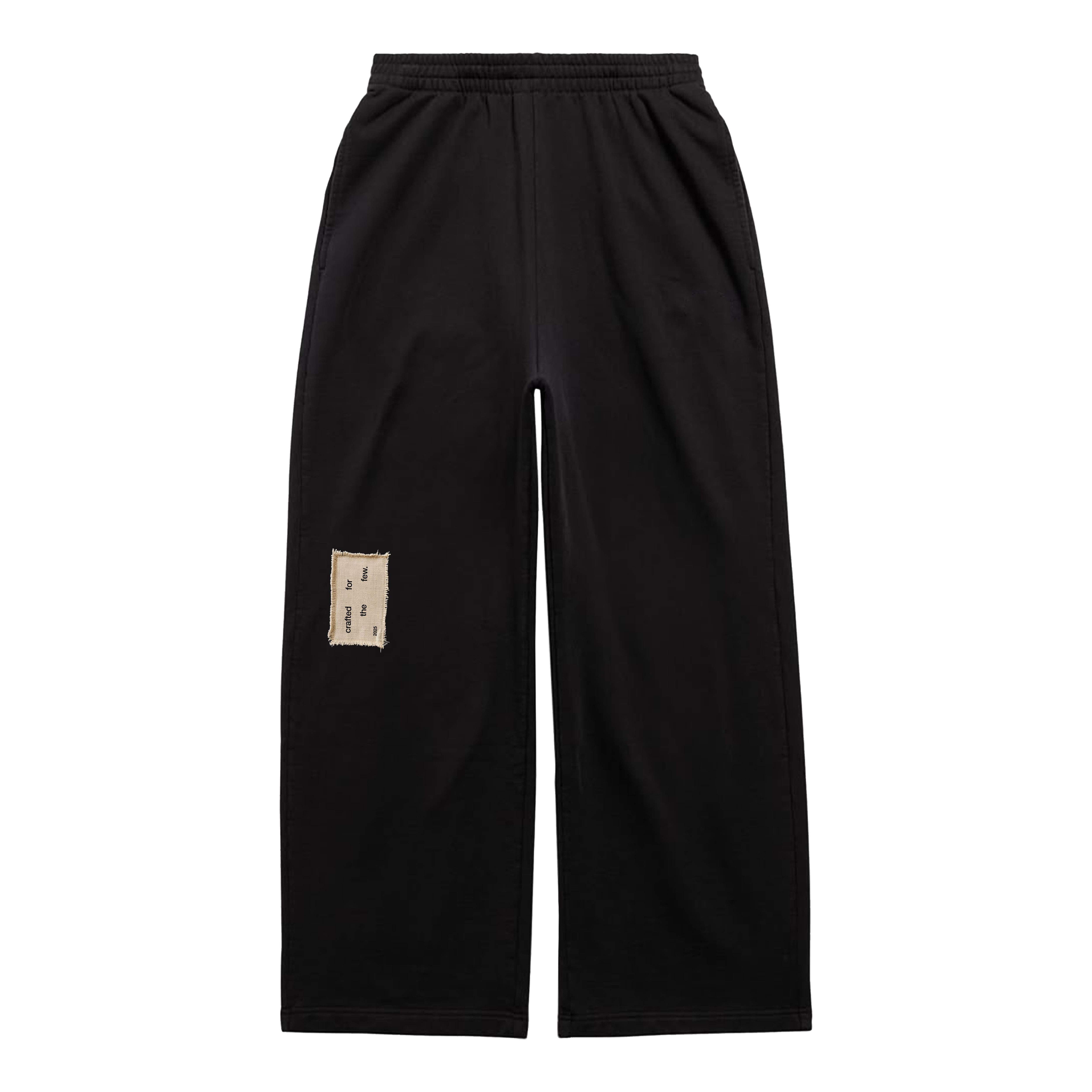 PATCH LEG SWEATS – NOIR
